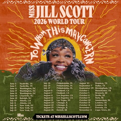 Jill Scott Announces "To Whom This May Concern" World Tour - New R&B ...
